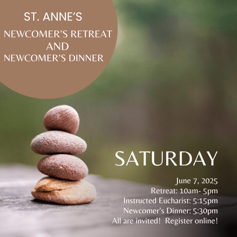 Newcomer Retreat / June 7, 2025 / St. Anne's Episcopal Church